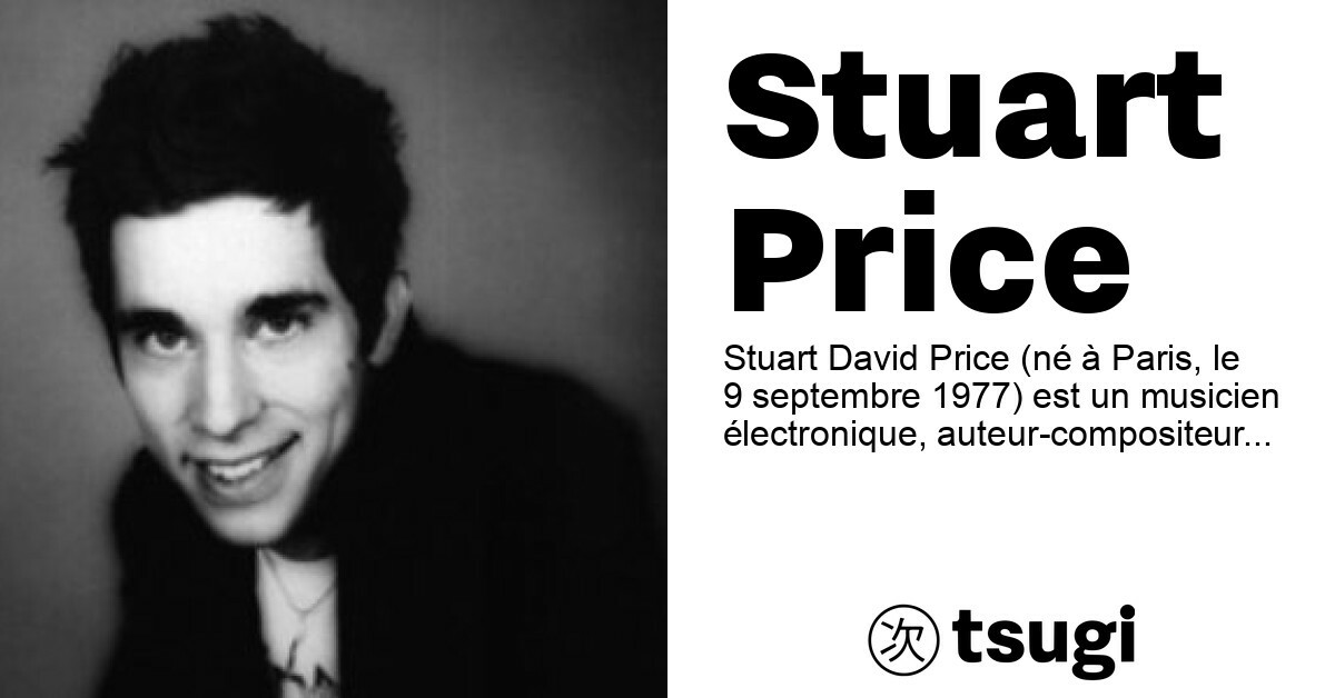 Stuart Price – TSUGI